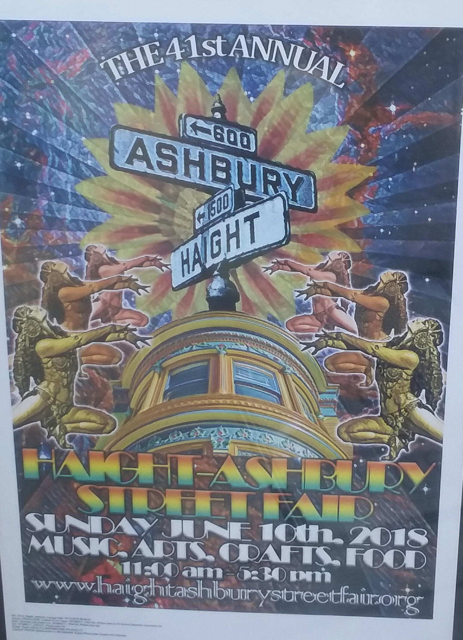 Vote on the 2018 Haight Street Fair posters at RVCA | Stannous Flouride ...